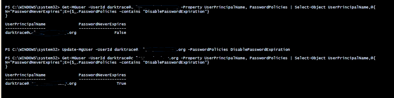 How to Set an Individual User’s Password to Never Expire in Azure AD ...