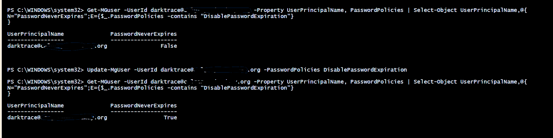 How to Set an Individual User’s Password to Never Expire in Azure AD | Summa Lai